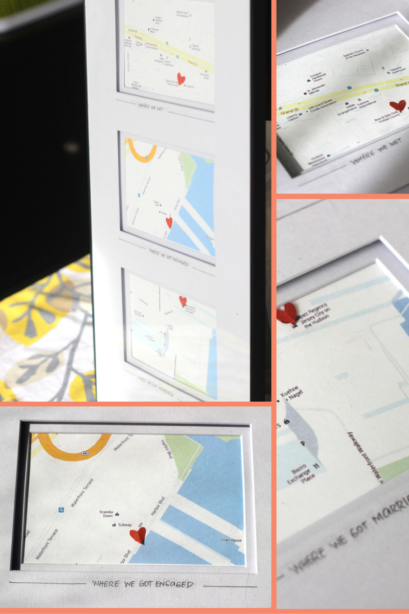 DIY: PERSONALIZED LOVE STORY MAP – FOUREIGHTLIFE